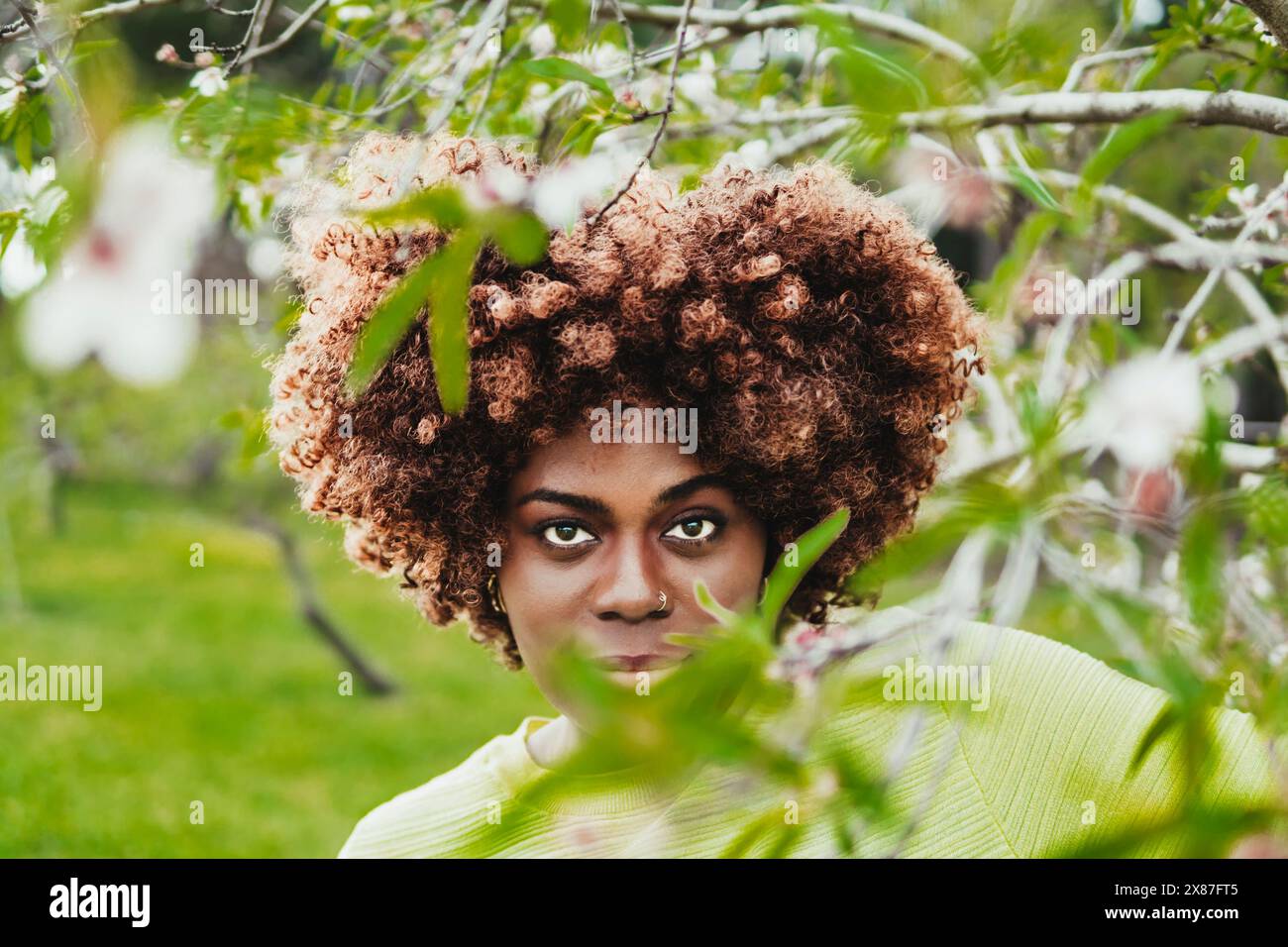 woman-hiding-behind-leaves-hi-res-stock-photography-and-images-alamy