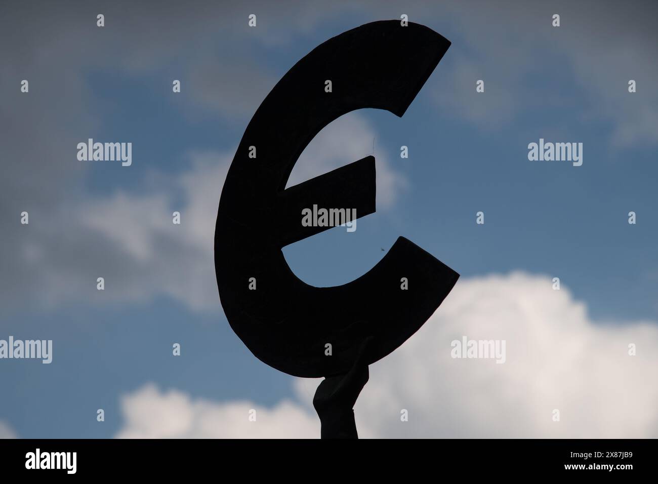 Bronze statue Europe from 1993 by May Claerhout, statue of Europa ...