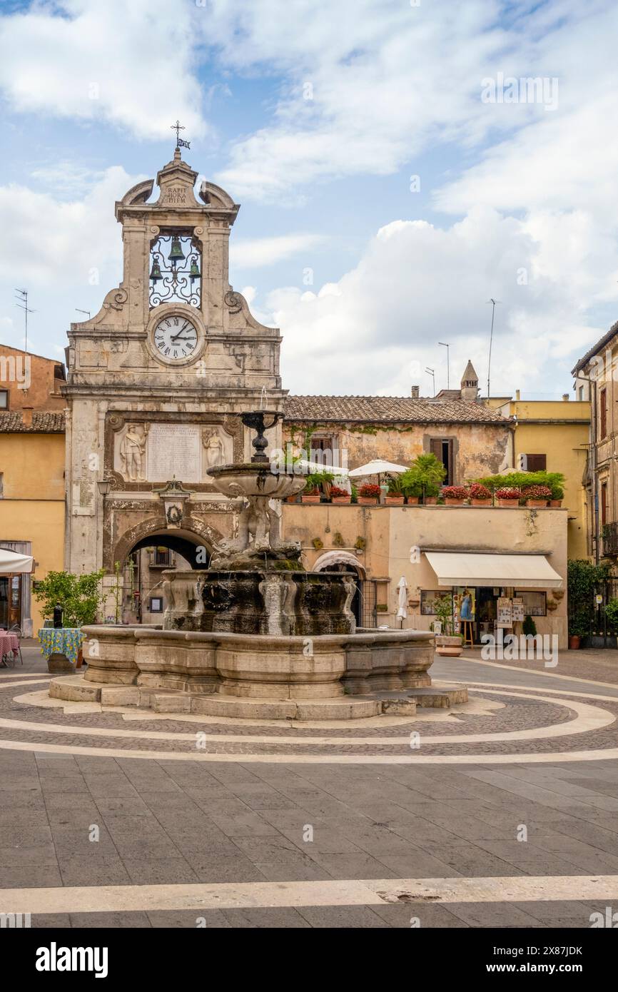 Historic city gate piazza del comune hi-res stock photography and ...
