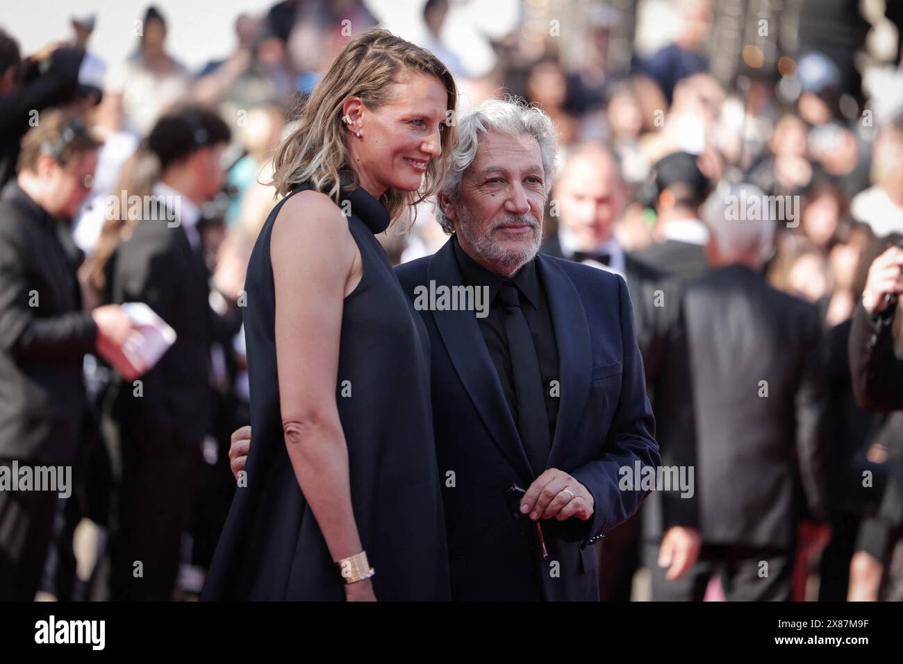 Cannes, France. 23rd May, 2024. Tiara Comte, Alain Chabat attending the ...
