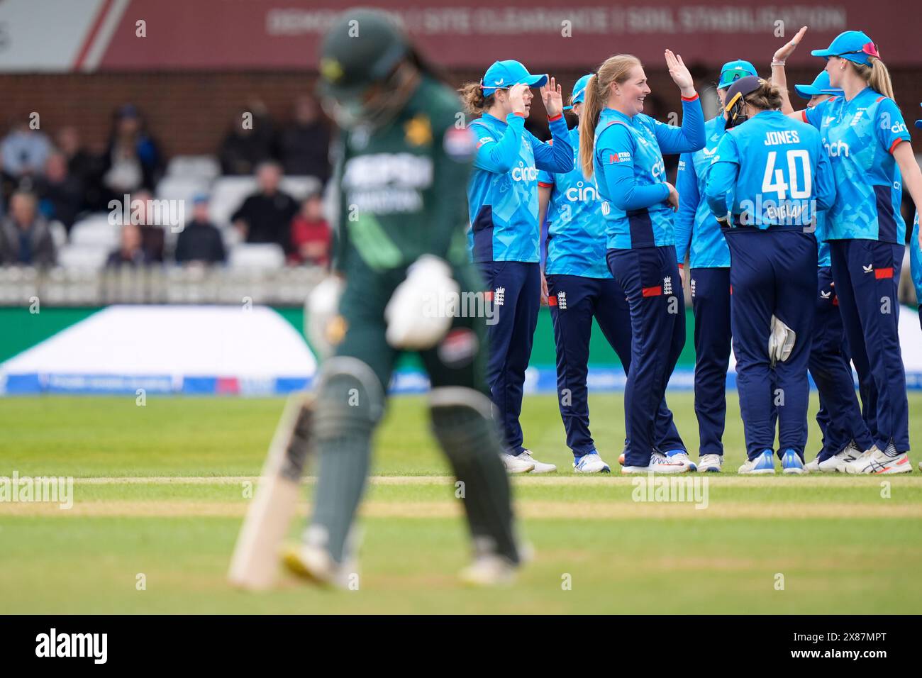 The County Ground, Derby, UK. 23rd May, 2024. 1st Womens One Day ...
