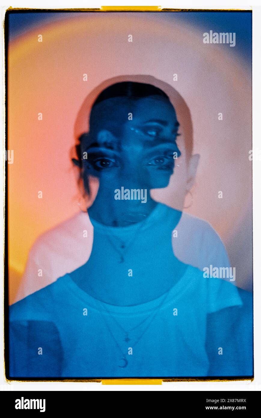 Neon multi colour Cut Out Stock Images & Pictures - Alamy