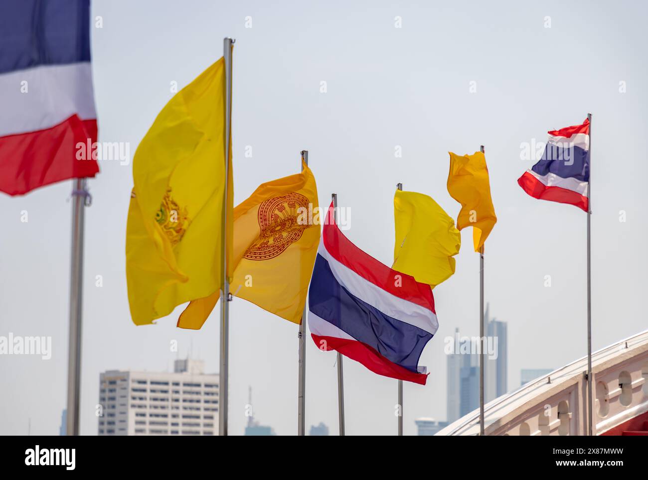 A picture of the Thailand, Royal Standard of Thailand and Thai ...