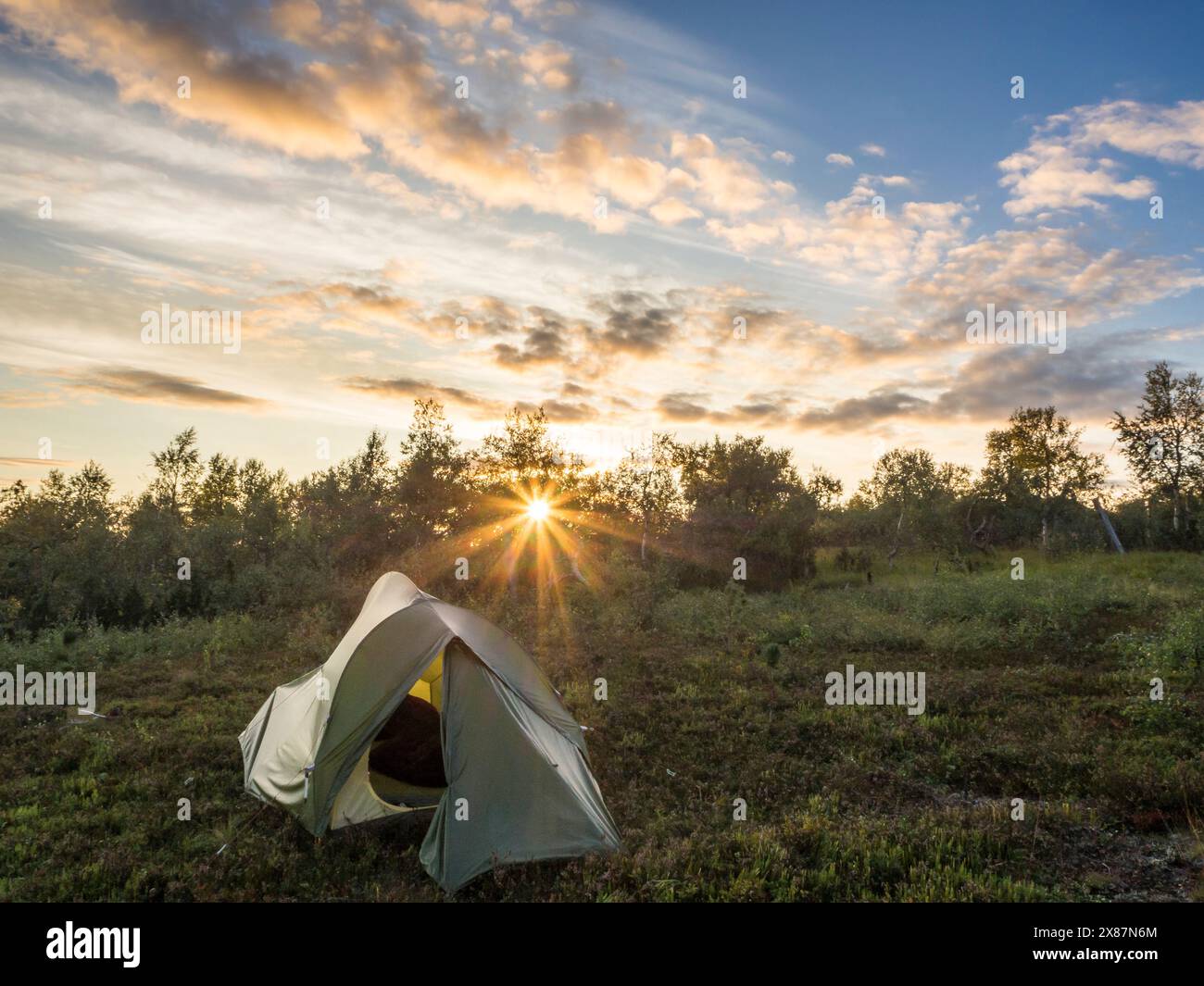 Lapland adventure tent hi-res stock photography and images - Alamy