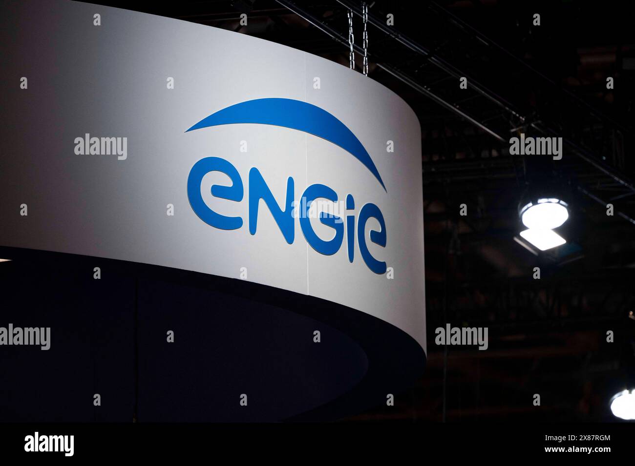 Paris, France. 23rd May, 2024. Logo ENGIE during the 8th edition of the ...