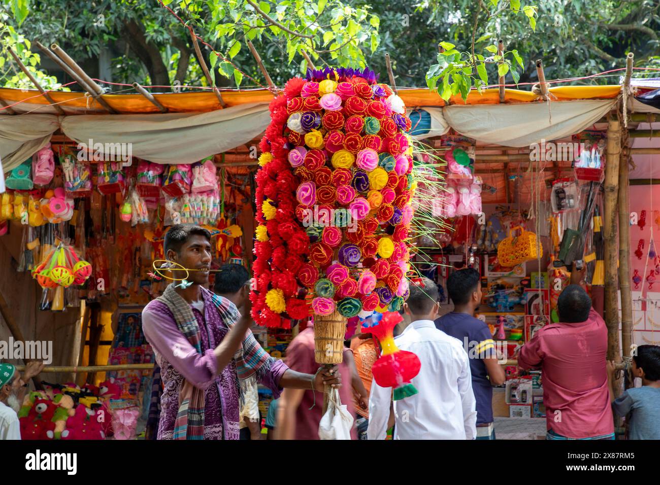 Rural boishakhi fair at Sonargaon, Dhaka, Bangladesh Stock Photo - Alamy