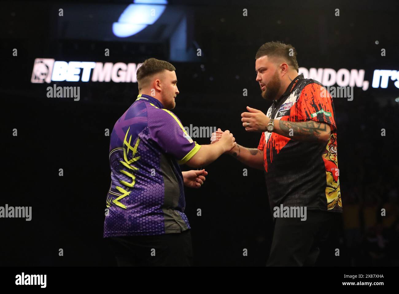 23rd May 2024; O2 Arena, London, England; 2024 PDC Premier League Darts ...