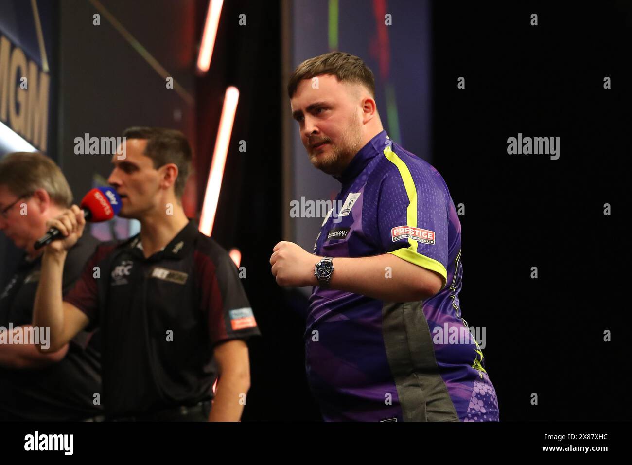23rd May 2024; O2 Arena, London, England; 2024 PDC Premier League Darts ...