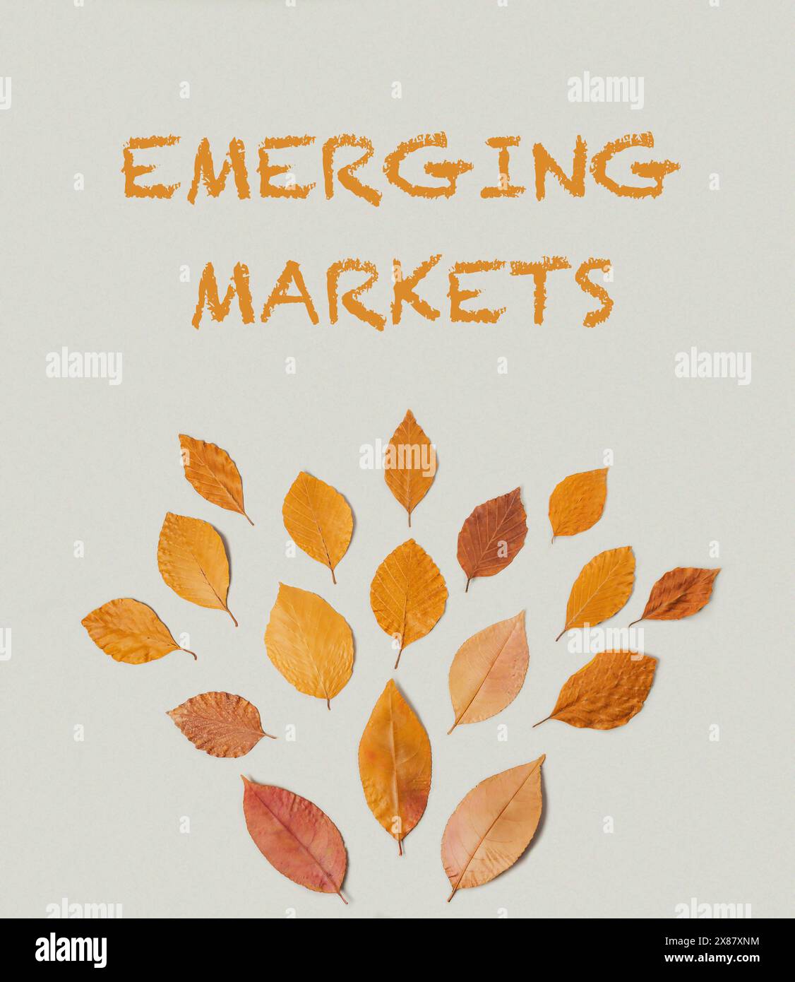 A book cover with a leafy design Stock Photo - Alamy