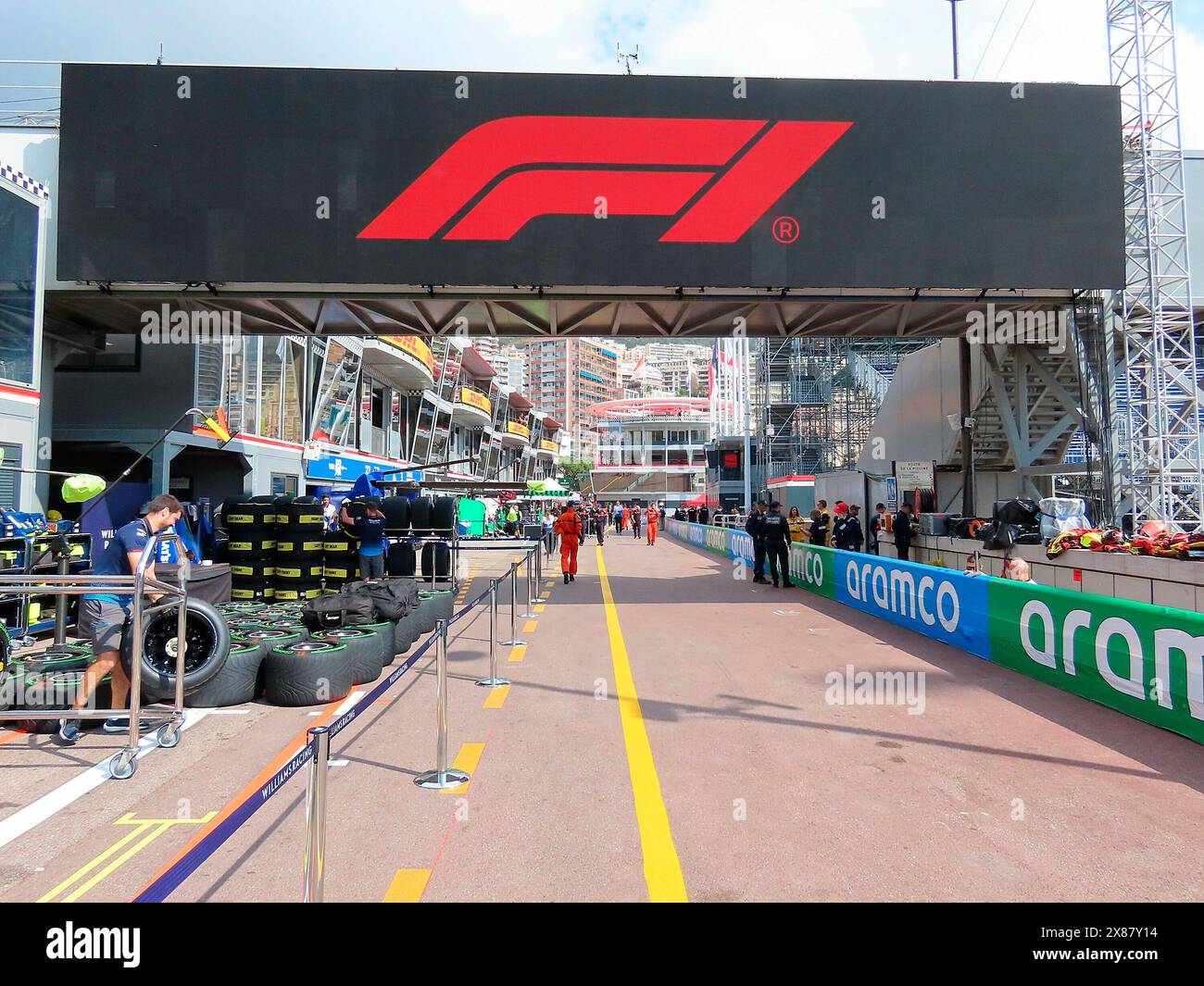 May 23, 2024, Circuit de Monaco, Monte Carlo, Formula 1 Grand Prix Monaco 2024, in the picture ...