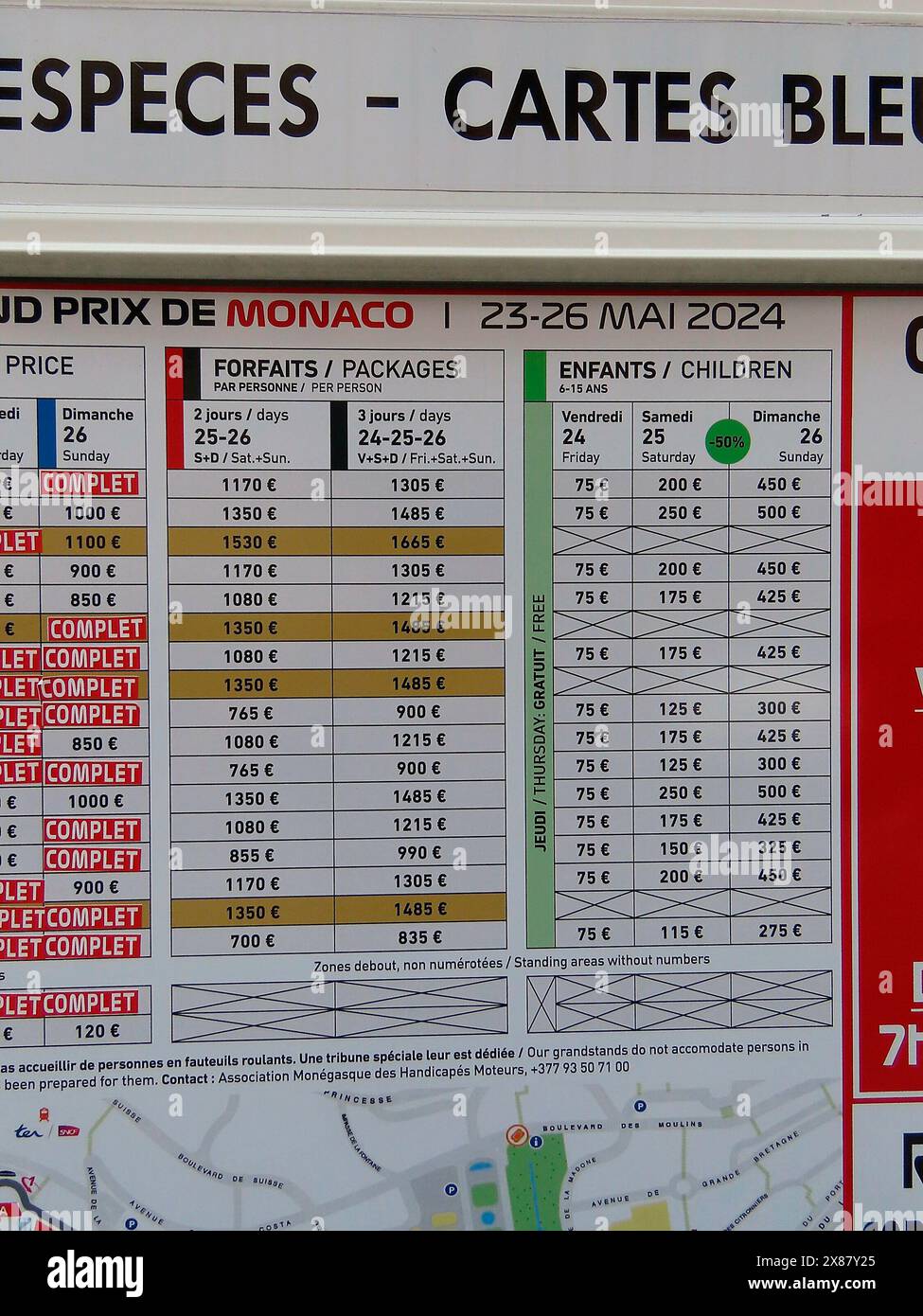 May 23, 2024, Circuit de Monaco, Monte Carlo, Formula 1 Grand Prix Monaco 2024, in the picture ...