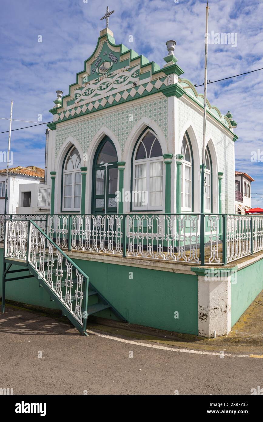 Altares, Terceira, Azores, Portugal. Temple of the Holy Spirit, known ...