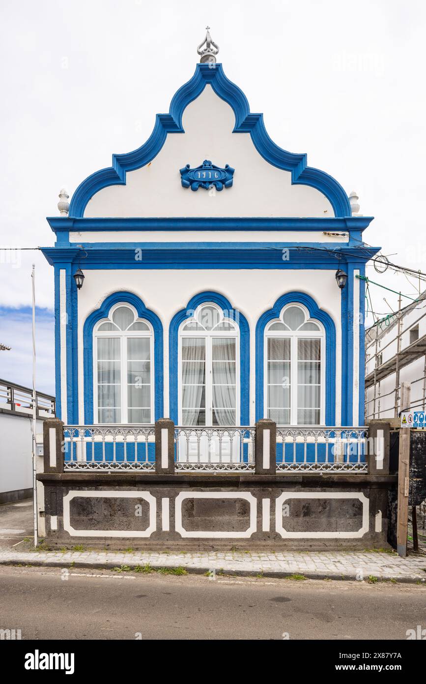 Lajes, Terceira, Azores, Portugal. Temple of the Holy Spirit, known as ...