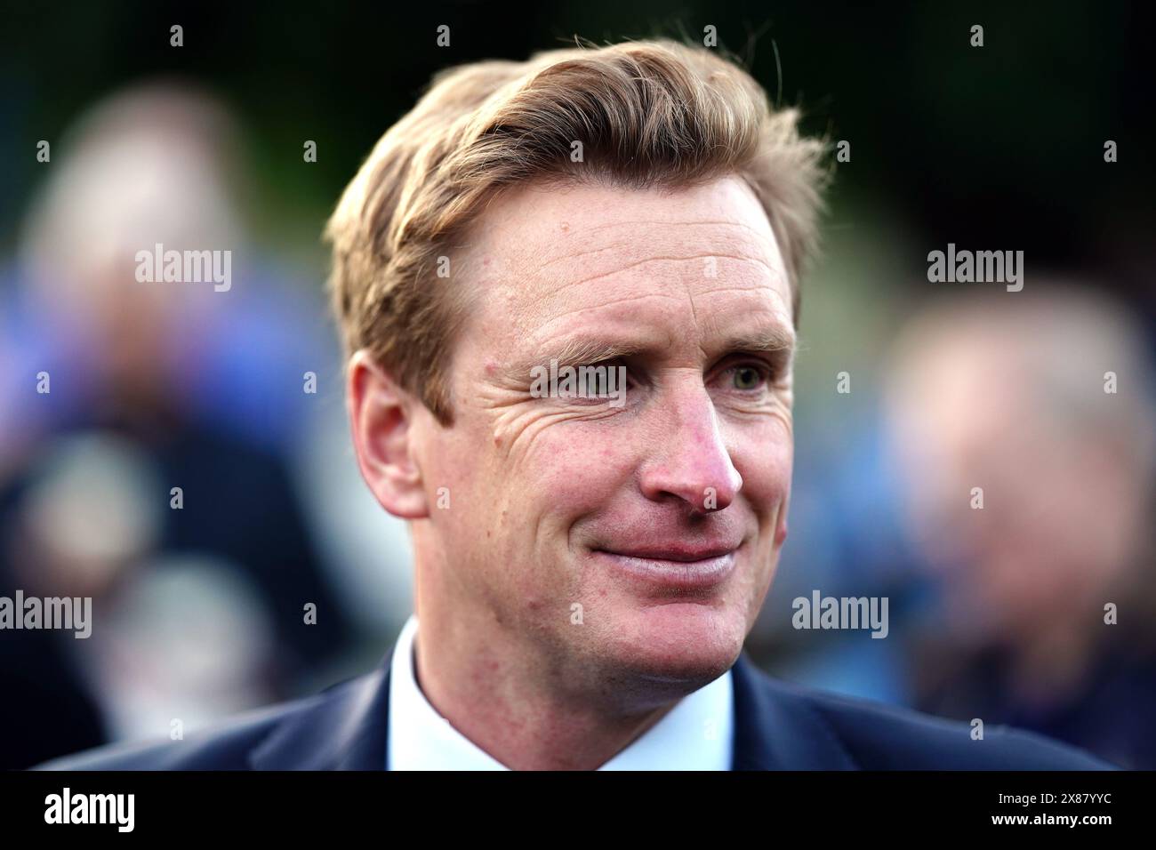 Trainer Ed Walker after seeing Almaqam ridden by William Buick win the ...