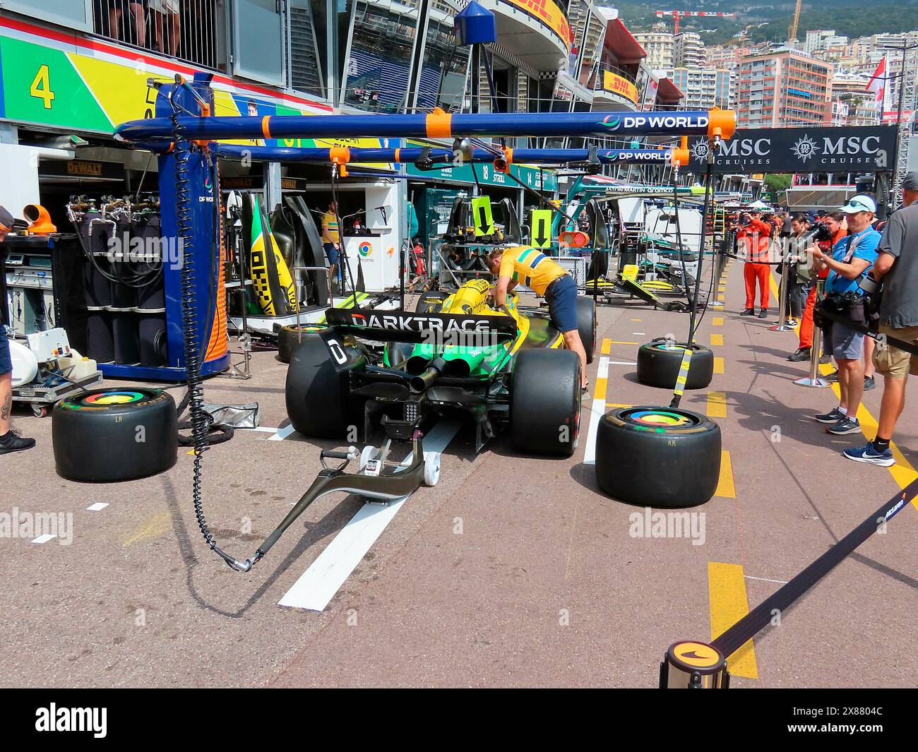 May 23, 2024, Circuit de Monaco, Monte Carlo, Formula 1 Grand Prix Monaco 2024, in the picture ...
