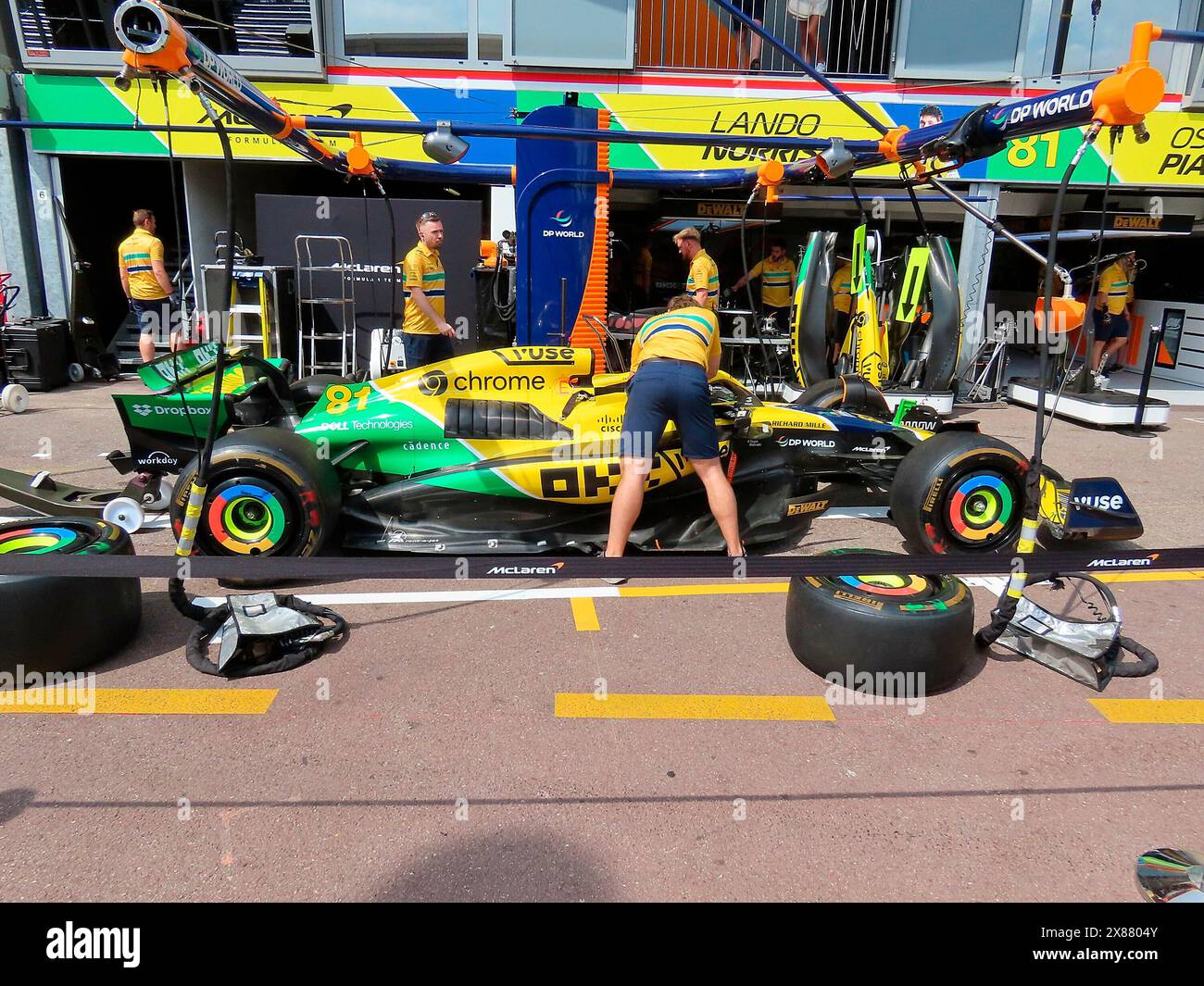 May 23, 2024, Circuit de Monaco, Monte Carlo, Formula 1 Grand Prix Monaco 2024, in the picture ...