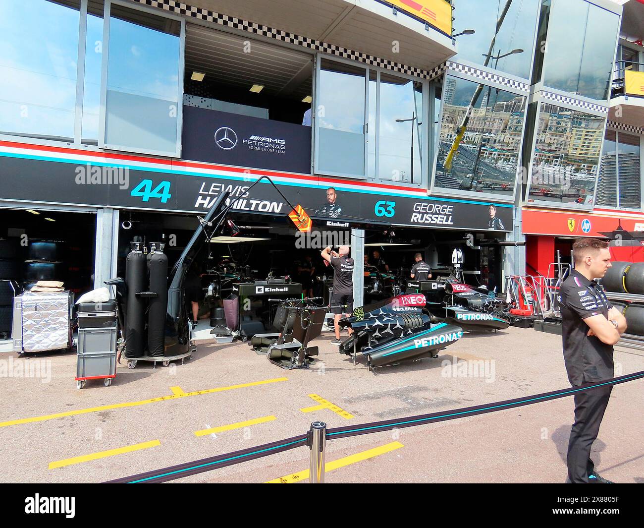 May 23, 2024, Circuit de Monaco, Monte Carlo, Formula 1 Grand Prix Monaco 2024, in the picture ...