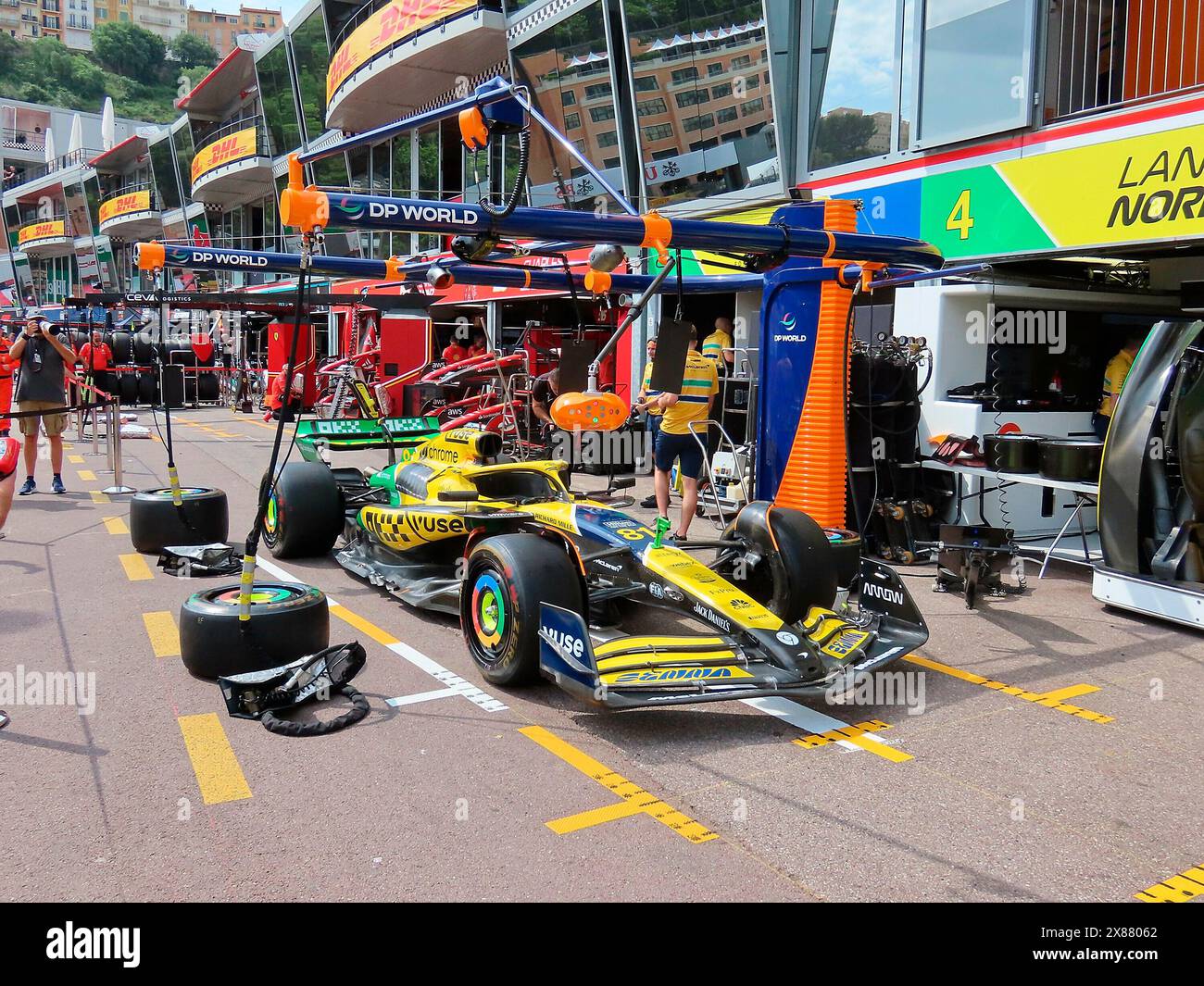 May 23, 2024, Circuit de Monaco, Monte Carlo, Formula 1 Grand Prix Monaco 2024, in the picture ...