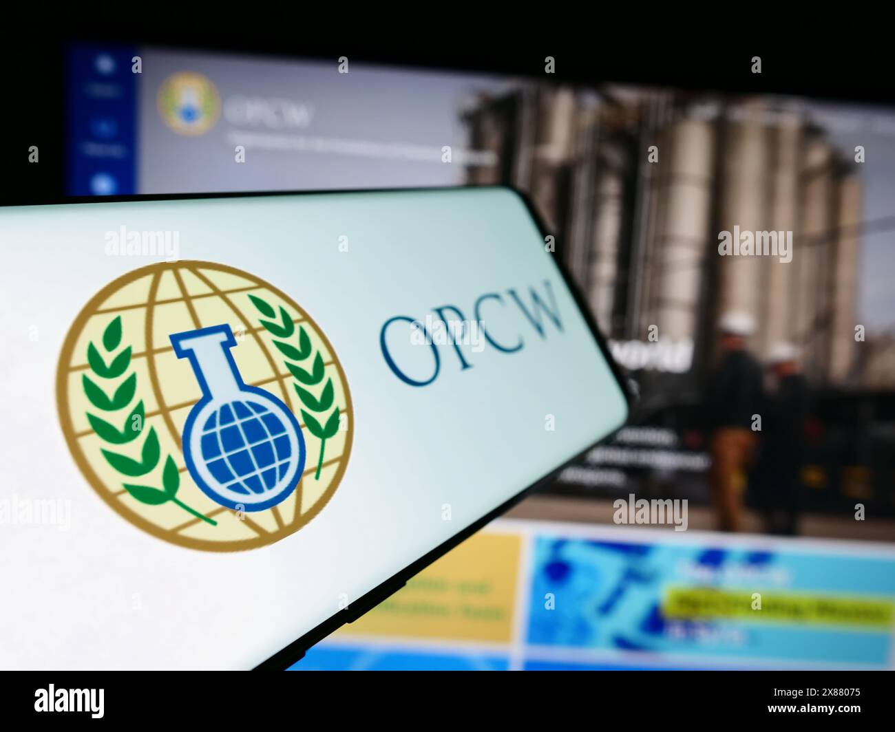 Opcw logo hi-res stock photography and images - Alamy