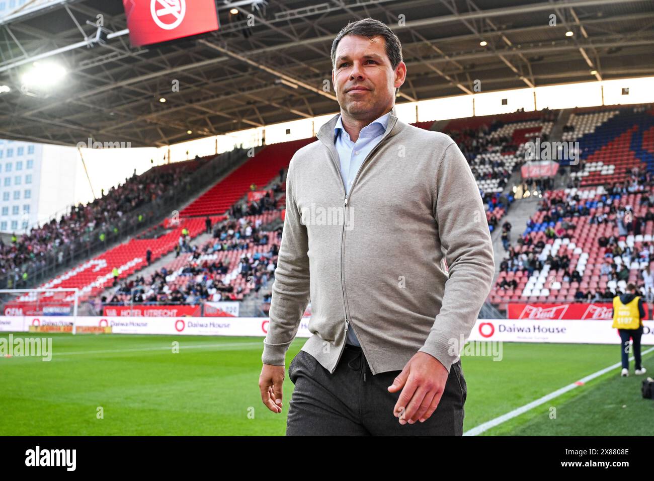 UTRECHT - Sparta Rotterdam coach Jeroen Rijsdijk during the semi-final ...