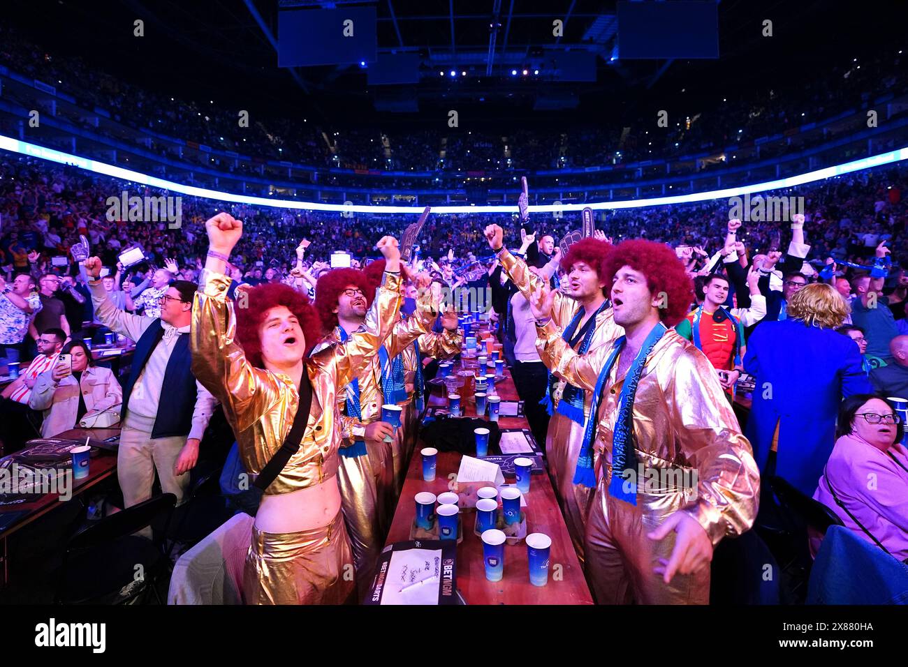 A general view of the crowd during the 2024 BetMGM Premier League play ...