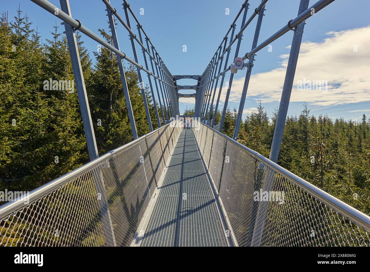 Skybridge 721 suspension footbridge hi-res stock photography and images ...