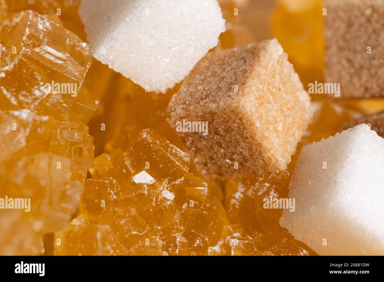 Traditional Uzbek navat sugar, cane sugar and refined sugar Stock Photo ...