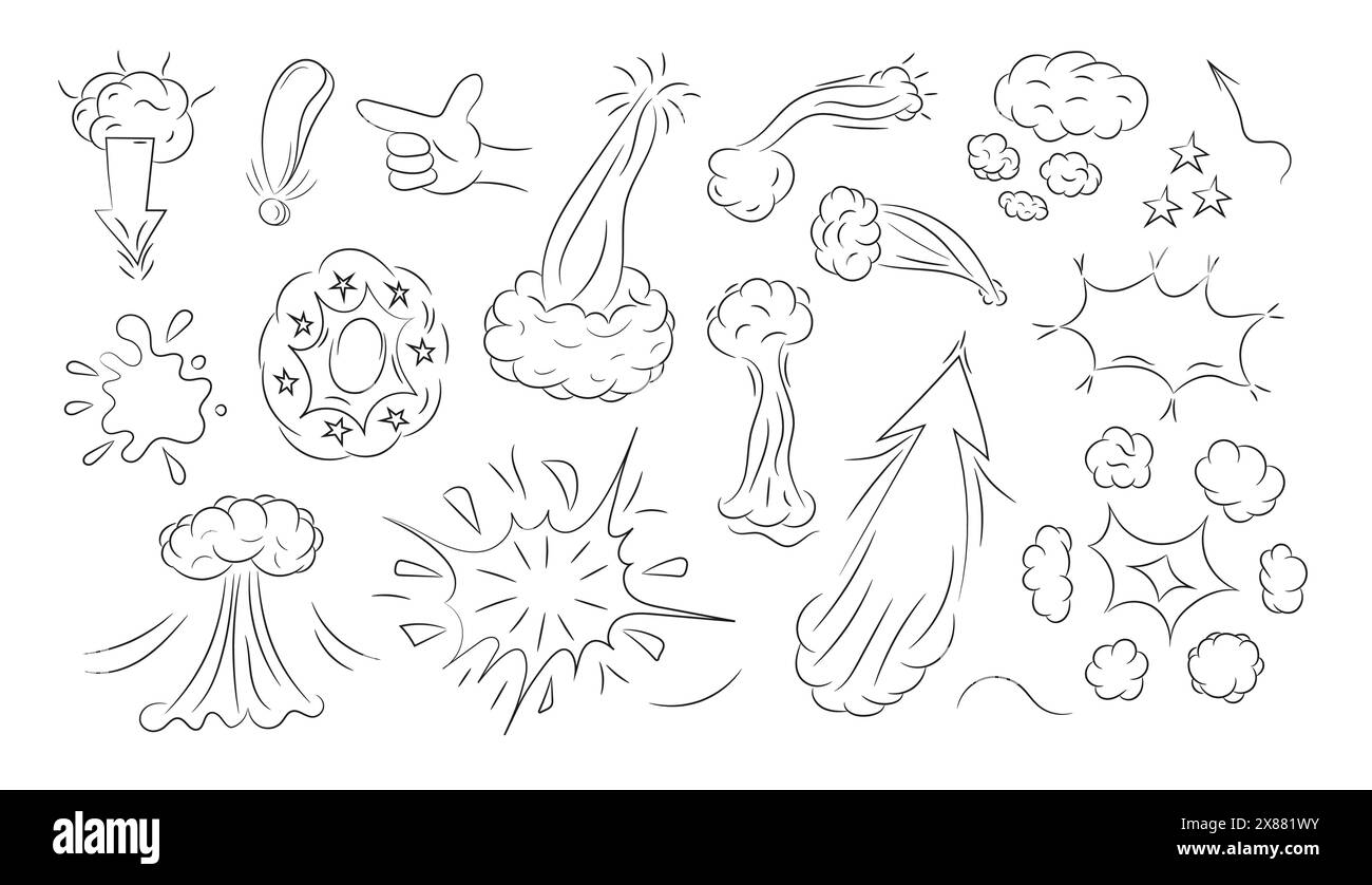 Energetic and dynamic vector illustration featuring a hand-drawn ...