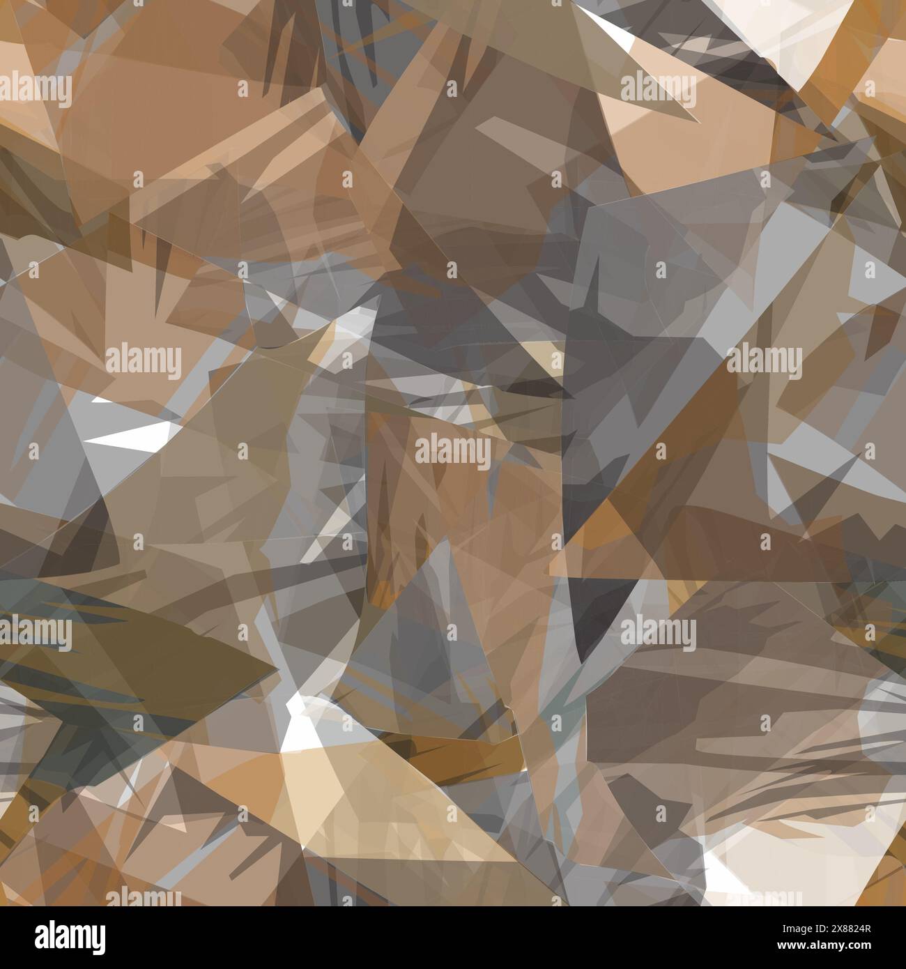 Vector seamless overlapping pattern Stock Vector Image & Art - Alamy