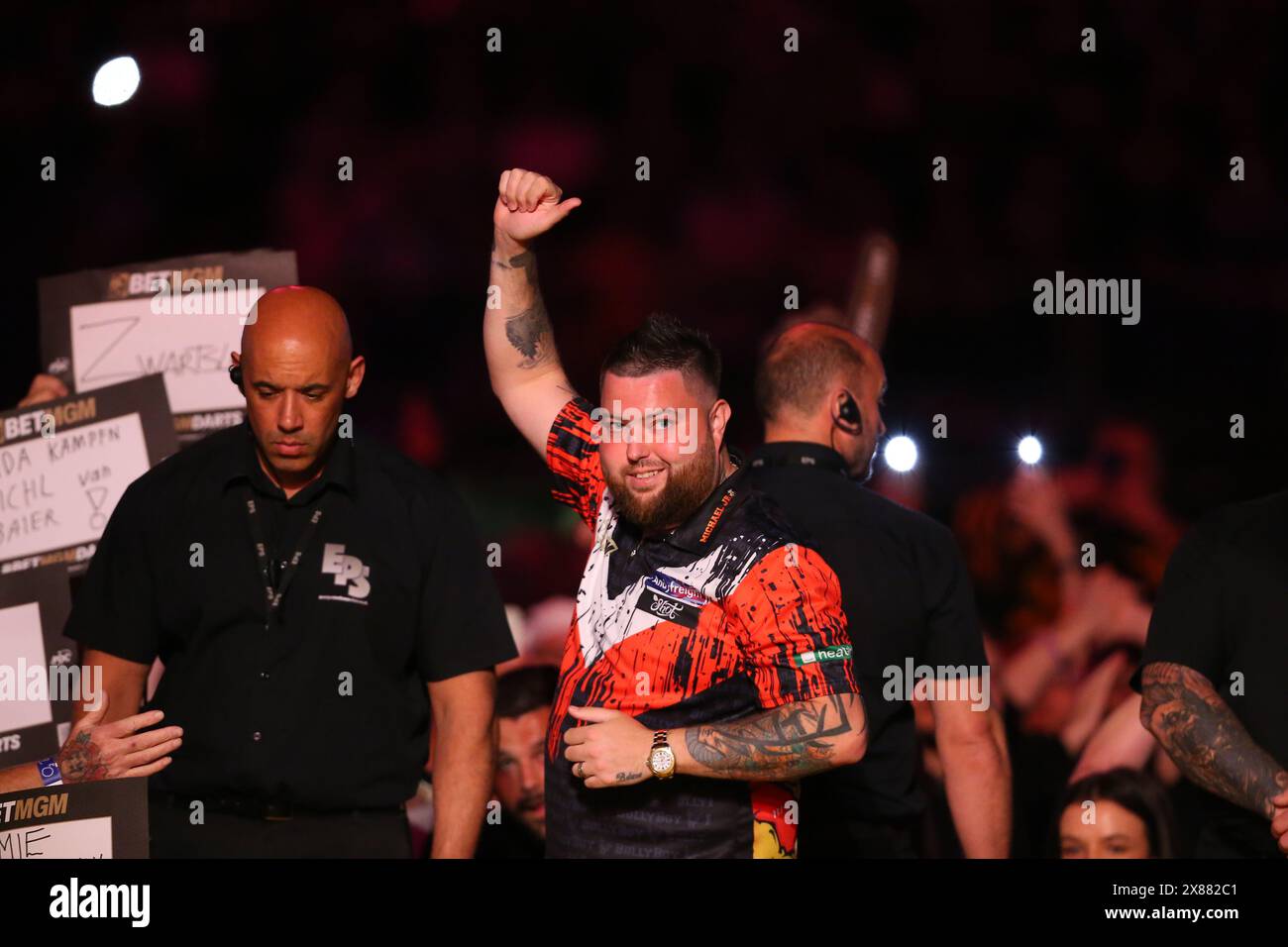 23rd May 2024; O2 Arena, London, England; 2024 PDC Premier League Darts ...