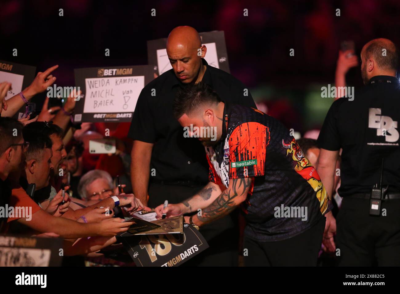 23rd May 2024; O2 Arena, London, England; 2024 PDC Premier League Darts ...