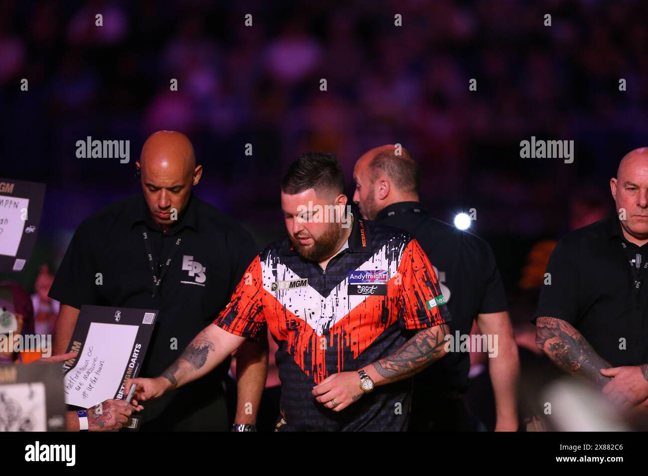 23rd May 2024; O2 Arena, London, England; 2024 PDC Premier League Darts ...