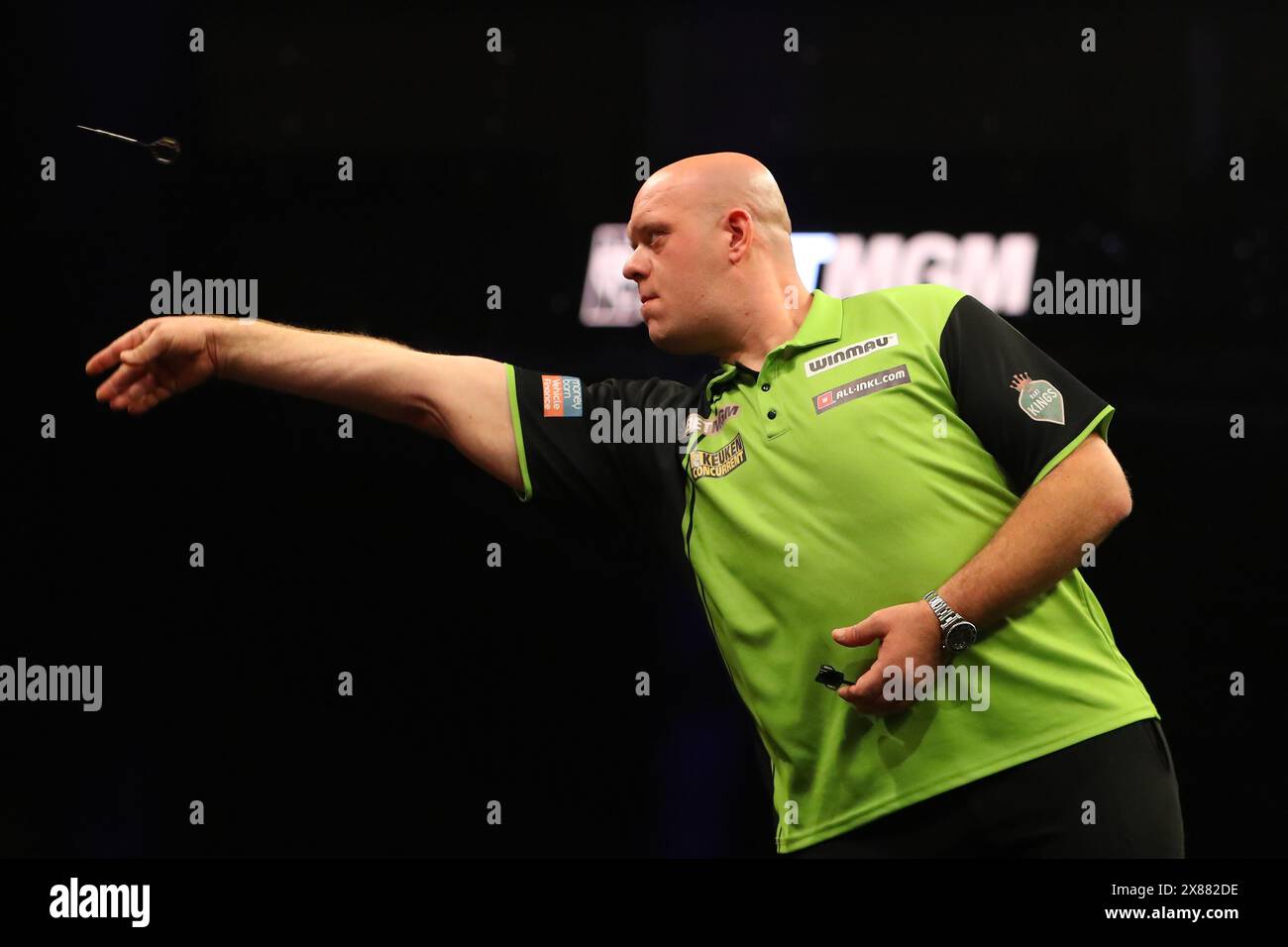 23rd May 2024; O2 Arena, London, England; 2024 PDC Premier League Darts ...