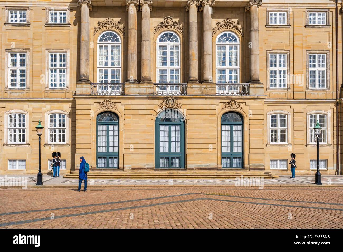 COPENHAGEN, DENMARK - APRIL 14 2024: Danish Royal Life Guards from ...