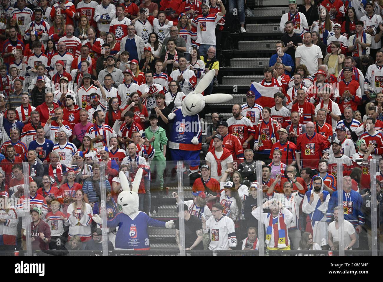 Prague, Czech Republic. 23rd May, 2024. World Hockey Championship ...