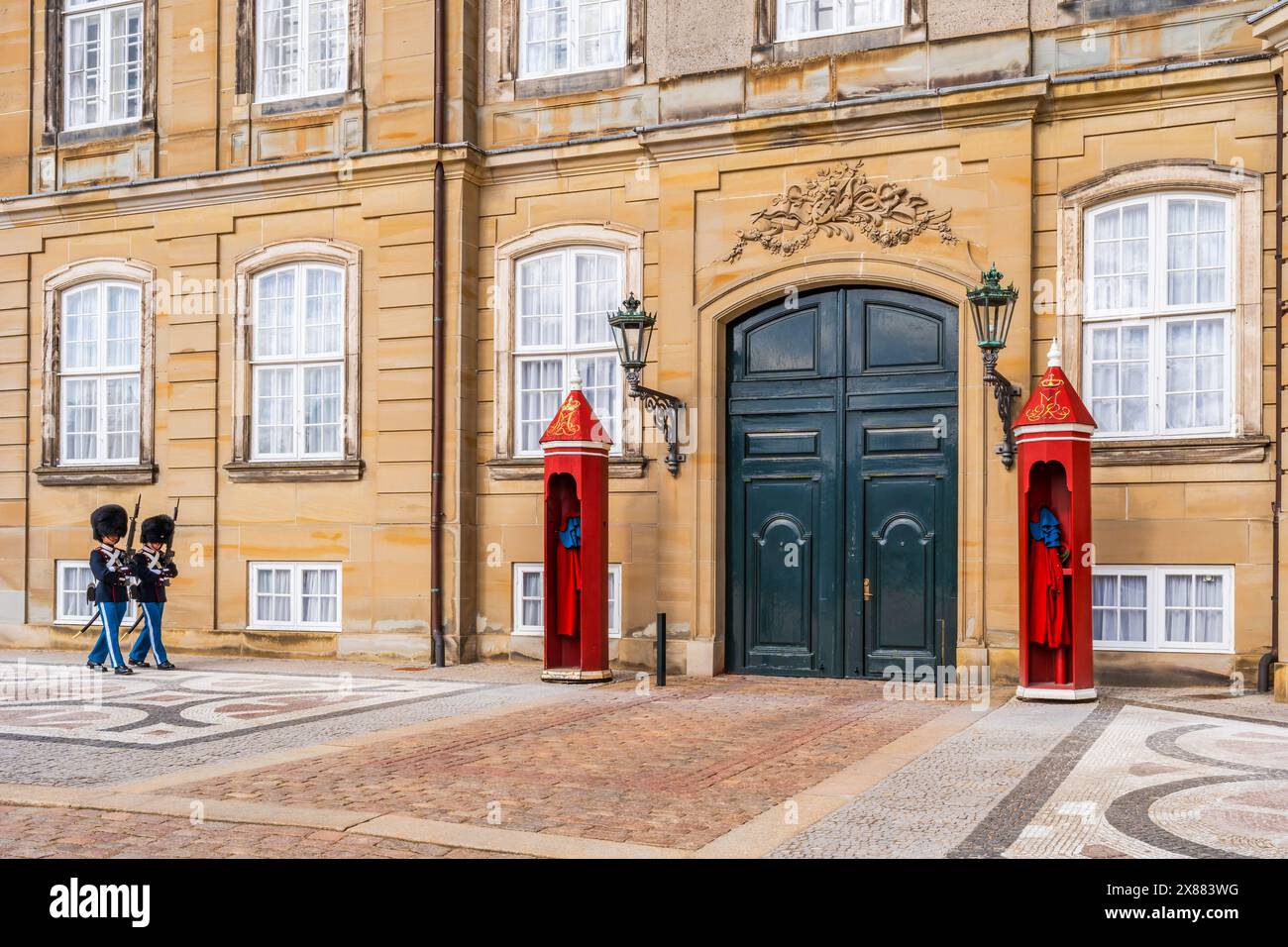 COPENHAGEN, DENMARK - APRIL 14 2024: Danish Royal Life Guards from ...