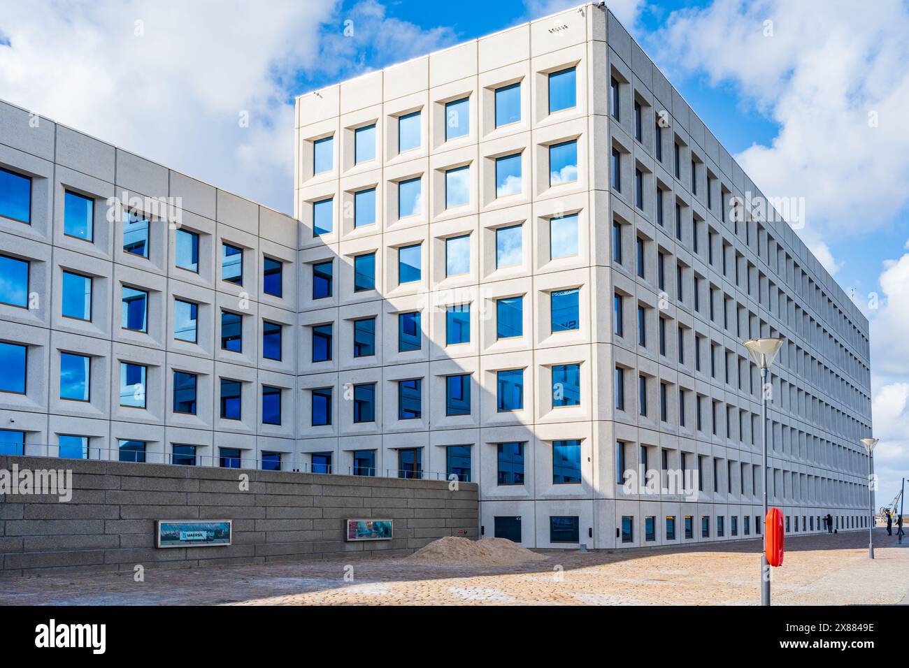 COPENHAGEN, DENMARK - APRIL 14, 2024: Headquarters of Danish business ...
