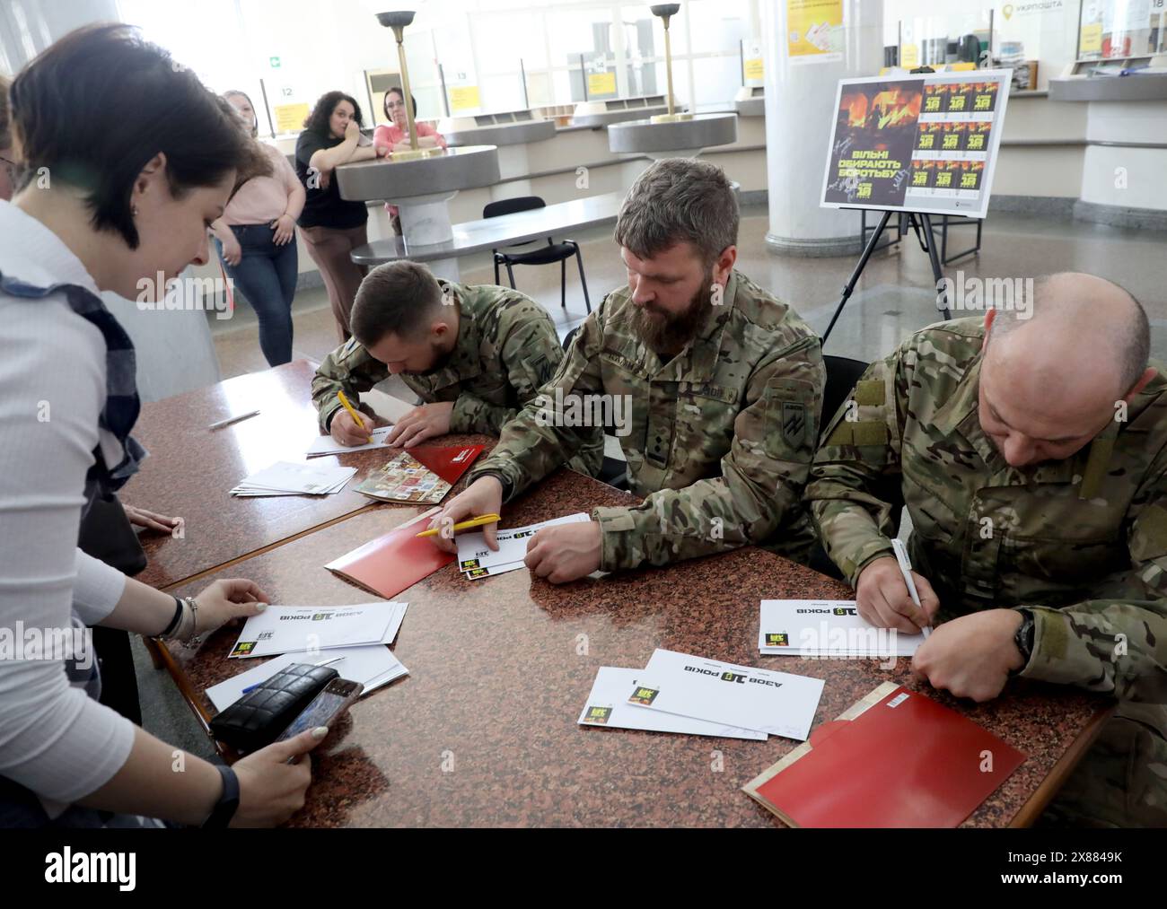 KYIV, UKRAINE - MAY 23, 2024 - Major of the 12th Special Forces Brigade ...