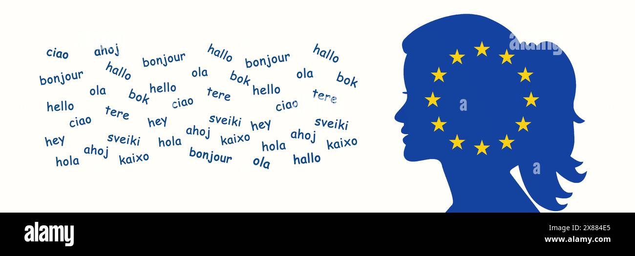 European languages, word hello in different language spoken in Europe ...