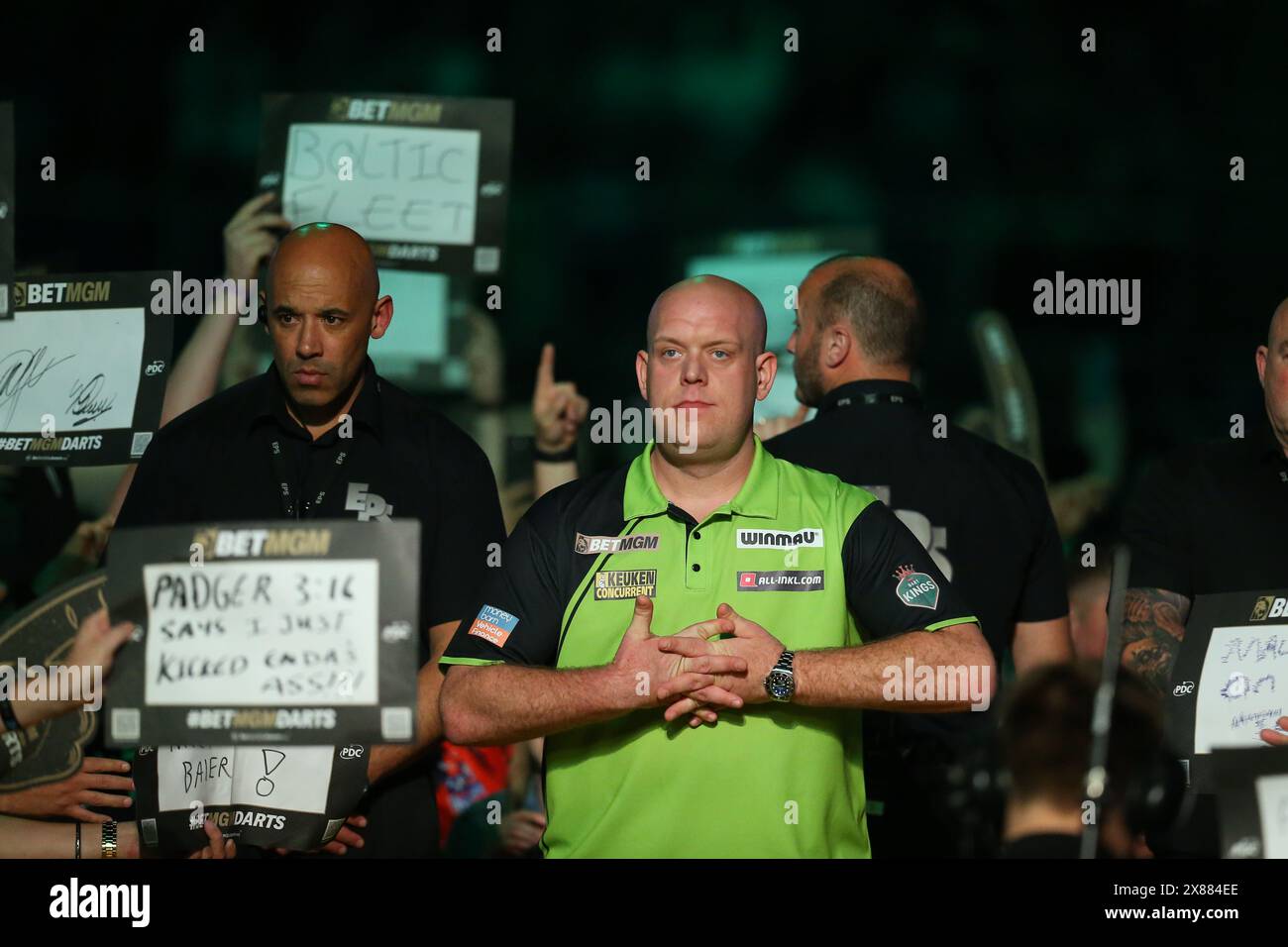 23rd May 2024; O2 Arena, London, England; 2024 PDC Premier League Darts ...