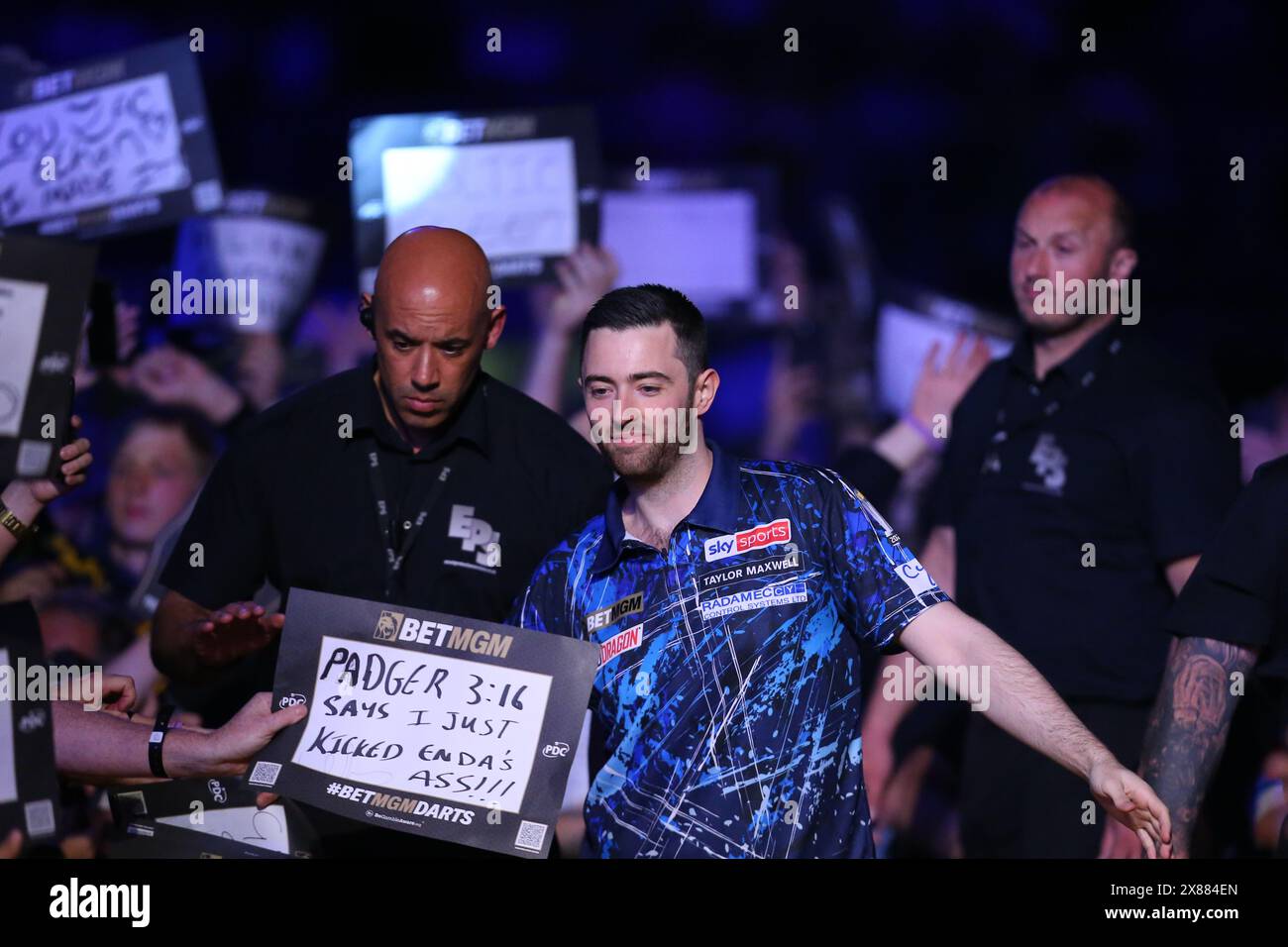 23rd May 2024; O2 Arena, London, England; 2024 PDC Premier League Darts ...