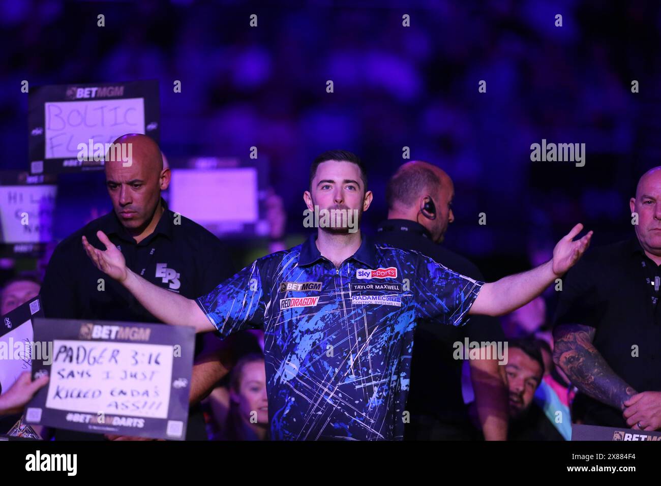 23rd May 2024; O2 Arena, London, England; 2024 PDC Premier League Darts ...