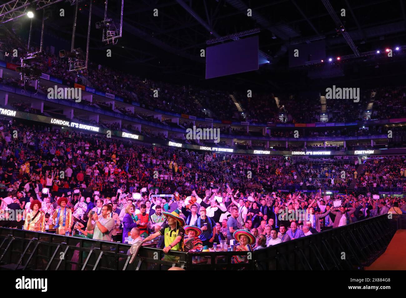 23rd May 2024; O2 Arena, London, England; 2024 PDC Premier League Darts ...