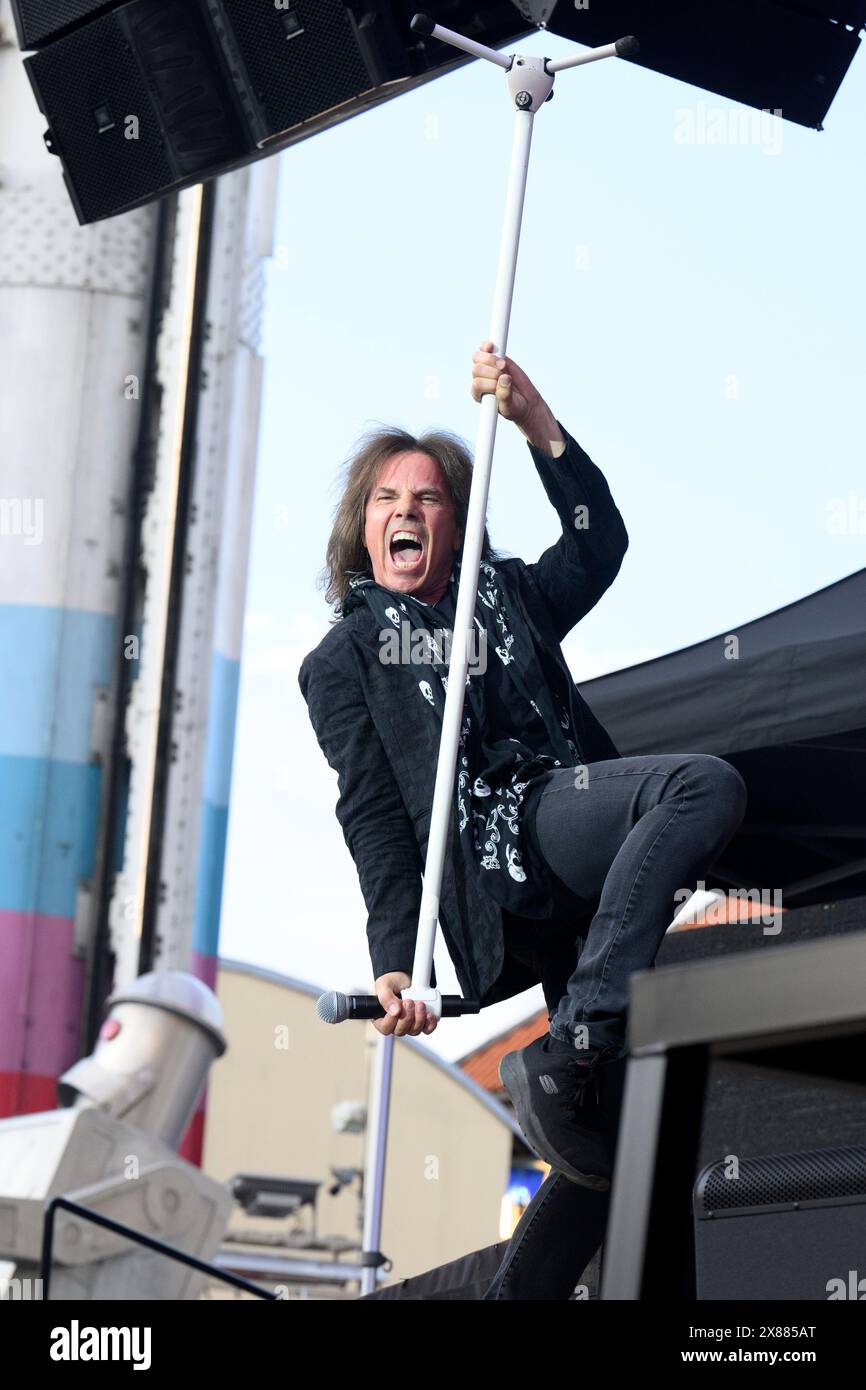 STOCKHOLM 20240523Swedish rock band Europe with singer Joey Tempest ...