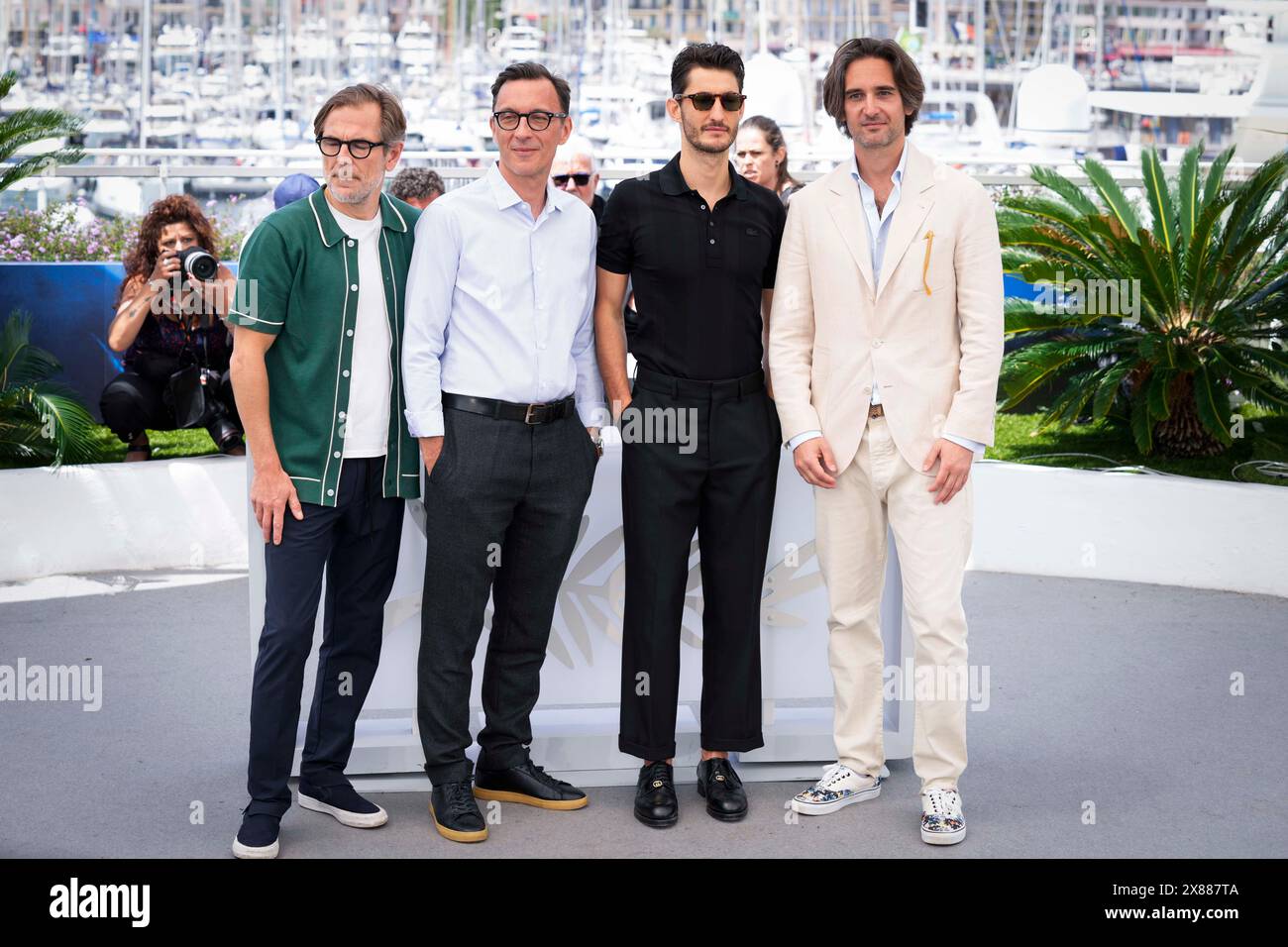 Cannes, France. 23rd May, 2024. Matthieu Delaporte, Alexandre de La ...