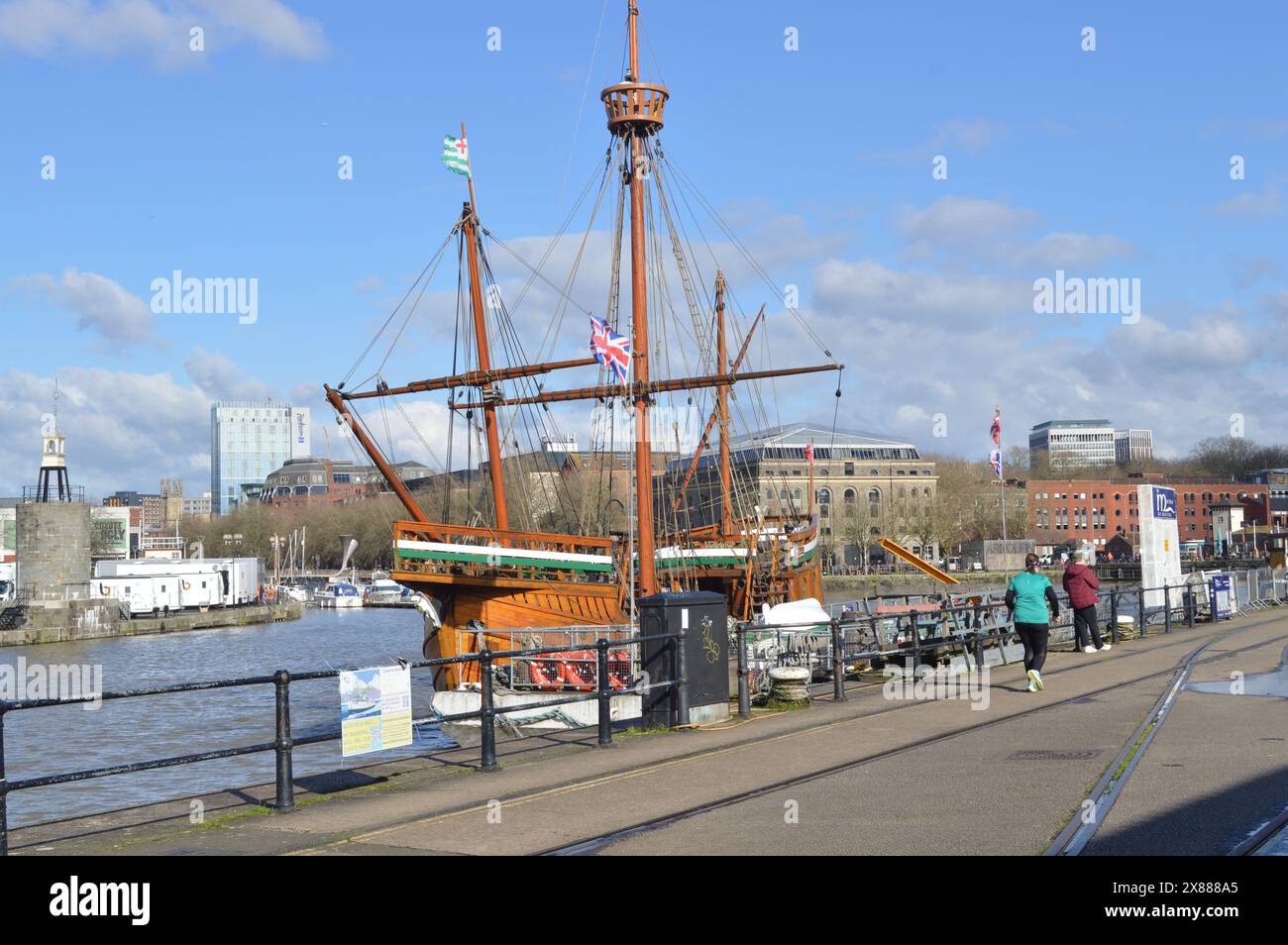 The Matthew Sailing Ship in Bristol, England, United Kingdom. 26th ...