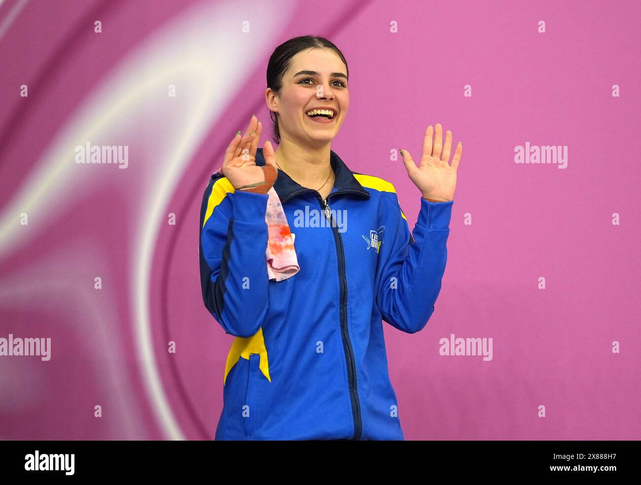 Libby-Eliza Mitson ahead of the Women's Platform premliminary on day ...