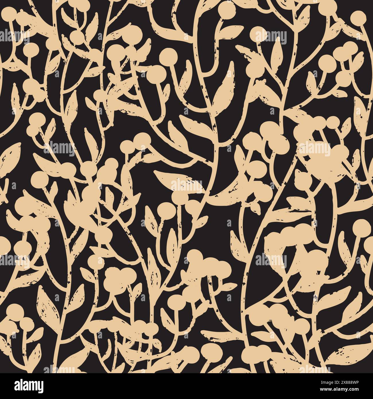 Vector seamless overlapping pattern Stock Vector Image & Art - Alamy