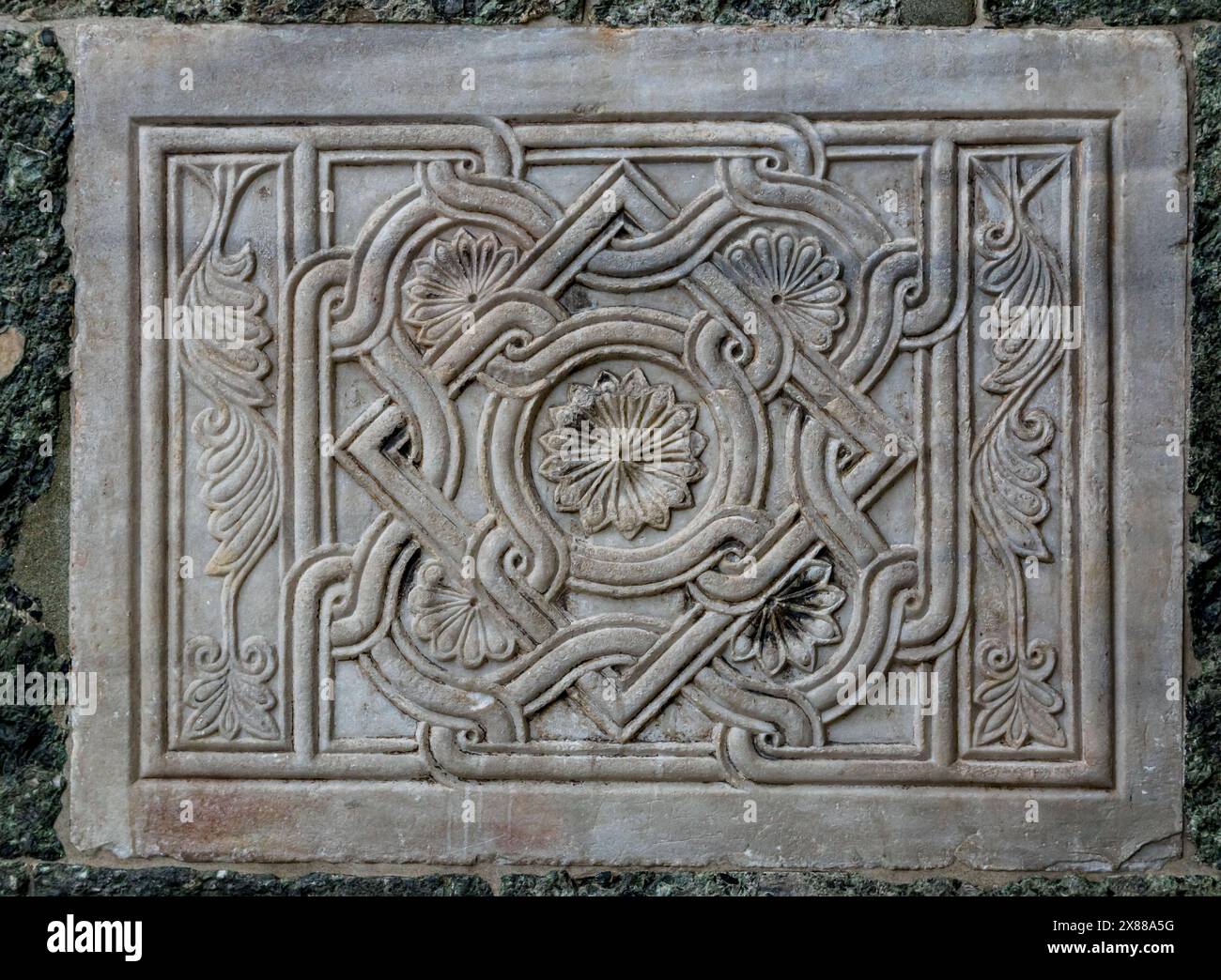 tile detail, historic tile design, architectural detail Stock Photo - Alamy