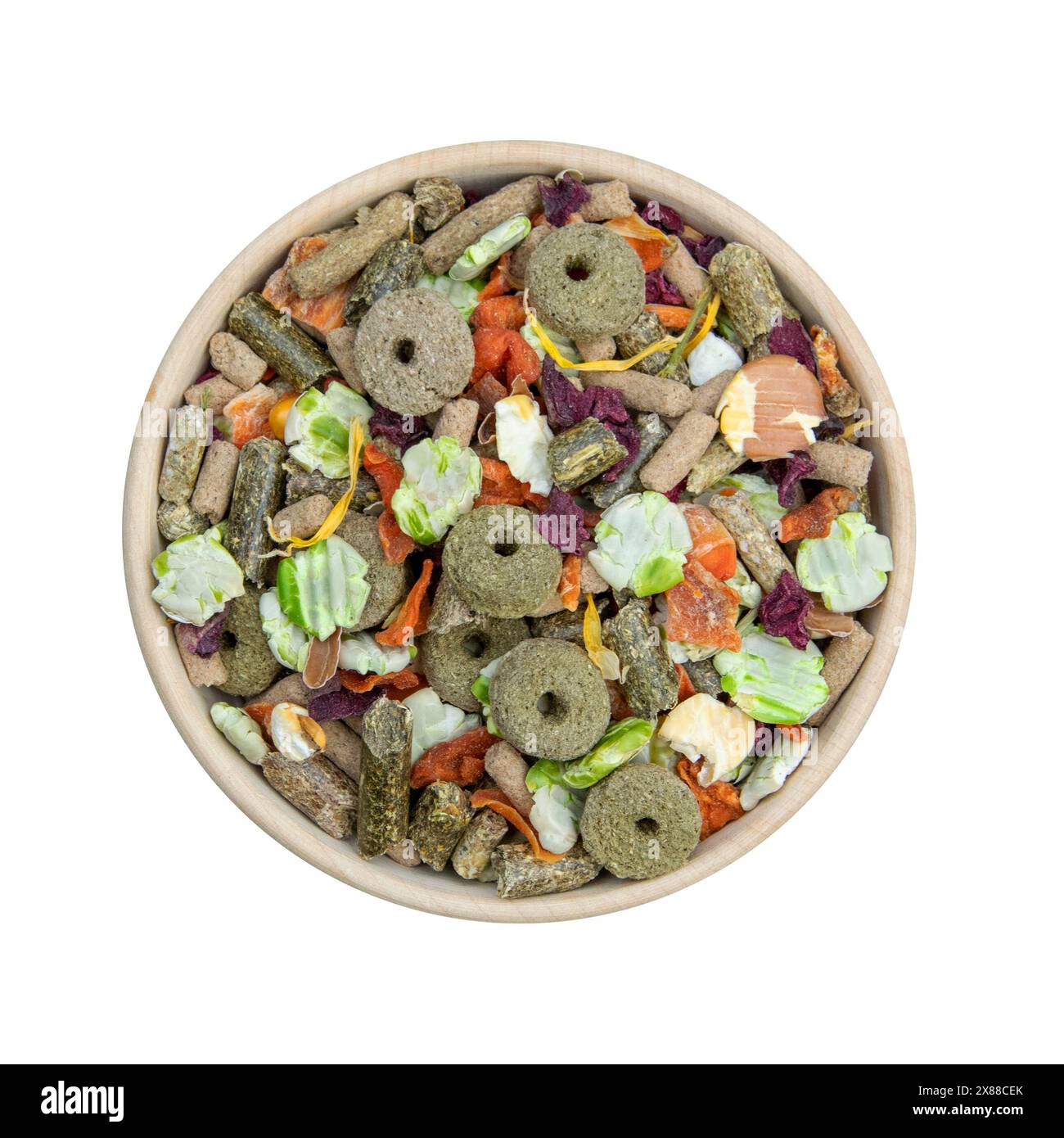 food for rodents white background Stock Photo - Alamy